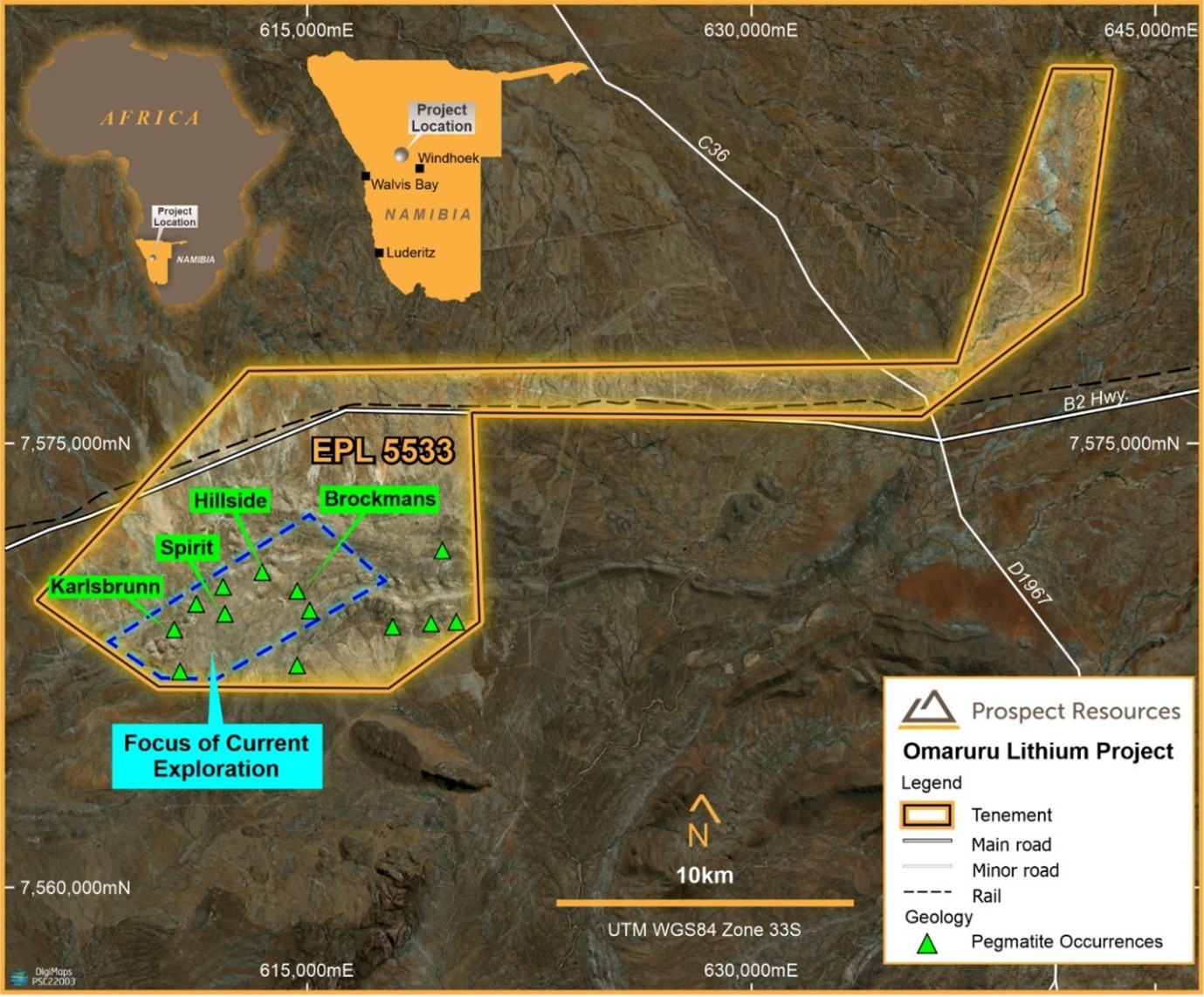 Prospect Resources puts in US$0,56m in Omaruru lithium project phase 2 ...